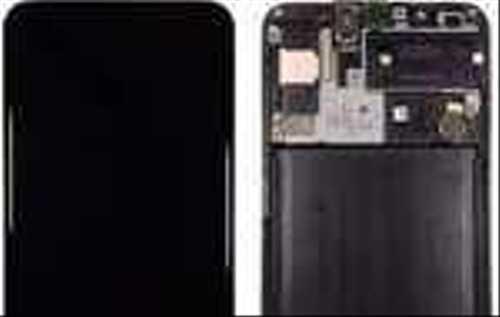 Дисплей для Samsung Galaxy A30s Черный - OR (SP)