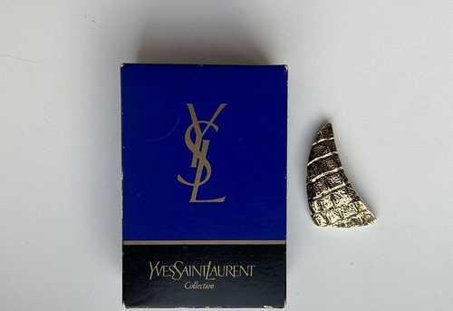 Ysl брошь винтаж луна