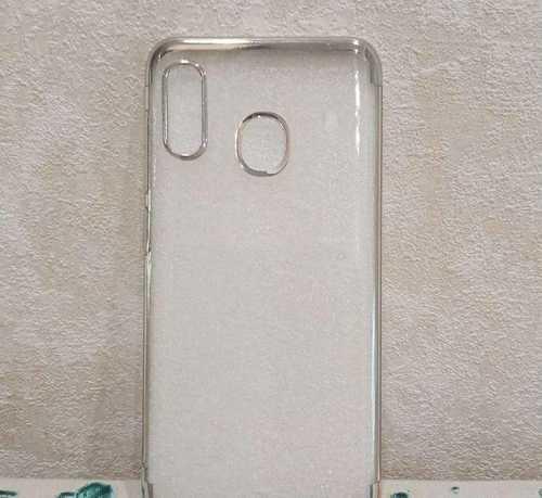 Чехол силиконовый Samsung Galaxy a20