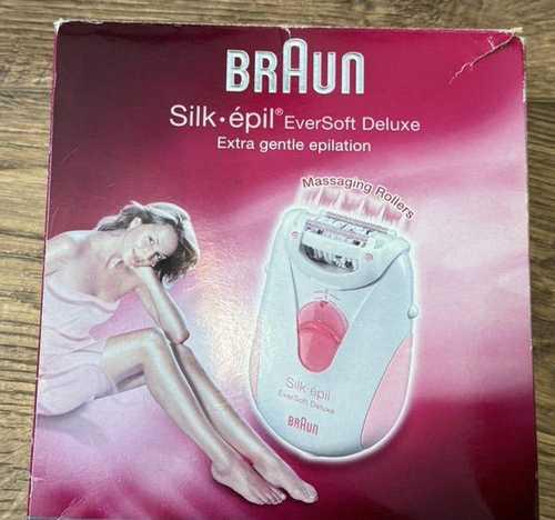 Эпилятор braun silk epil EverSoft Deluxe