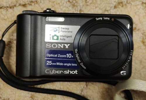 Компактный фотоаппарат sony cyber shot DSC-H55