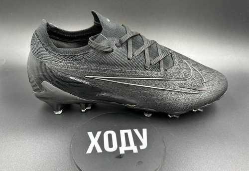 Бутсы nike phantom gx full black