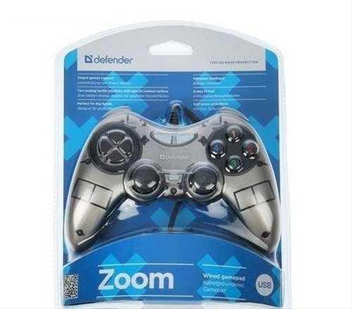 Defender gamepad zoom xinput USB 10 кнопок 2 стика