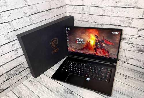 Игровой ноутбук MSI GTX8GB/144гц/i7/512/16