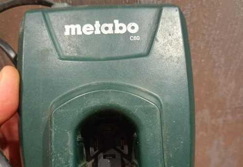 Зарядка для шуруповëрта metabo