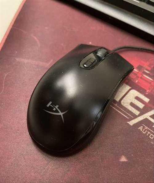 Мышь игровая проводная Hyperx и коврик