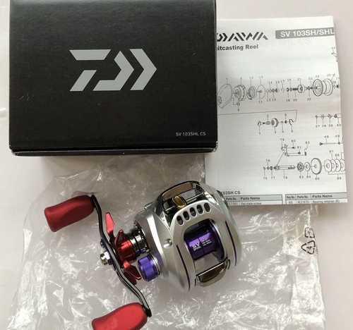 Мультипликатор Daiwa Zillion SV103SHL