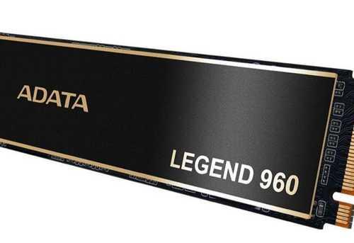 SSD новый A-Data Legend 960 1тб 7400Мб/с M.2 2280