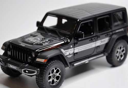 Модель автомобиля Jeep Wrangler Rubicon металл