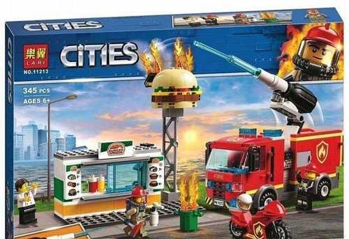 Lego City Fire 60214 Пожар в бургер-кафе