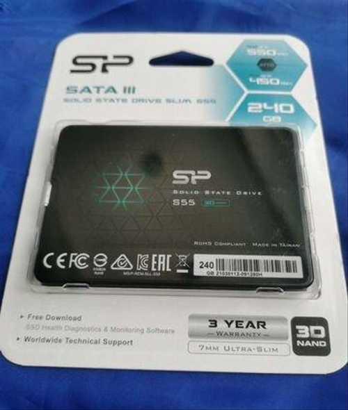 Жесткий диск SSD SP 240gb в наличии