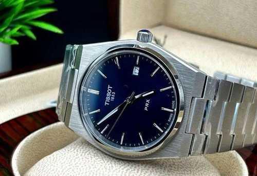 Тонкие кварцевые мужские часы Tissot PRX