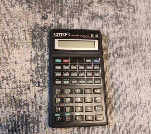 Калькулятор citizen SR - 165