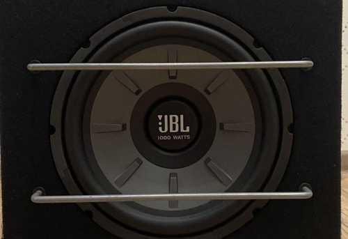 Сабвуфер JBL Stage1200B+усилитель Kicx(2х кан.)