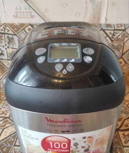 Хлебопечка Moulinex OW600230 Baguettes and Co Москва | Бытовая техника ...
