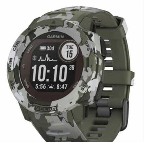 Часы Garmin Instinct Solar Camo Edition