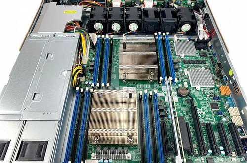 Сервер Supermicro 1028R 2x E5-2670v3 32Gb