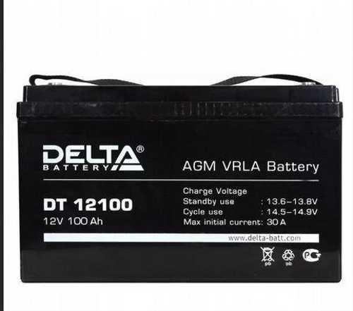 Delta Battery DTM 12100 L 12В 100 Ач