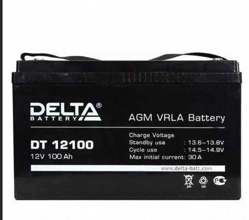 Delta Battery DTM 12100 L 12В 100 Ач