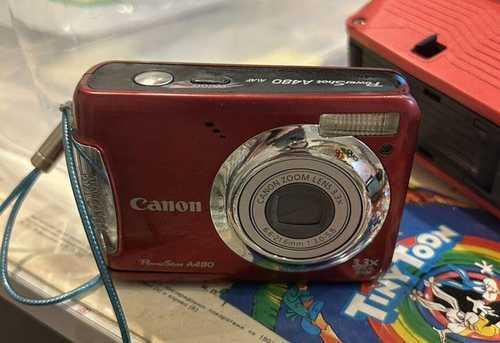 Компактный фотоаппарат canon powershot a480