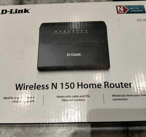 Wifi роутер D-link