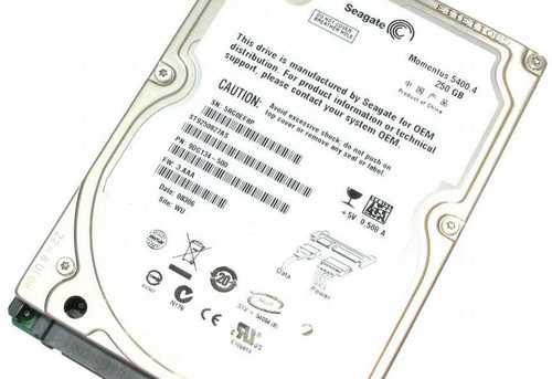 HDD 250GB Seagate ST9250827AS 2.5" SATA