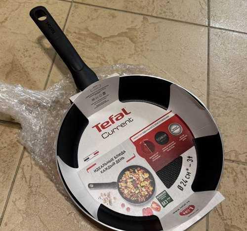 Сковорода tefal 24 см новая