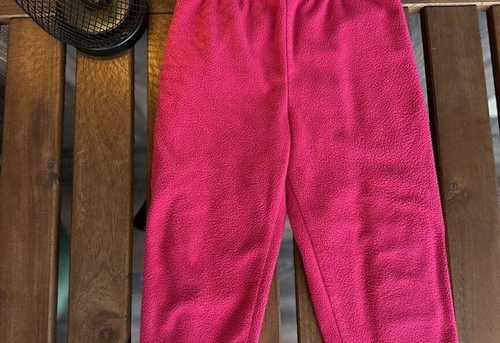 Флисовые штаны для девочки 98 размер