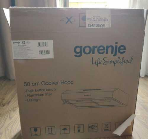 Вытяжка Gorenje WHU529EW/M