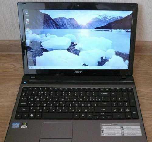 Ноутбук Acer aspire 5750G