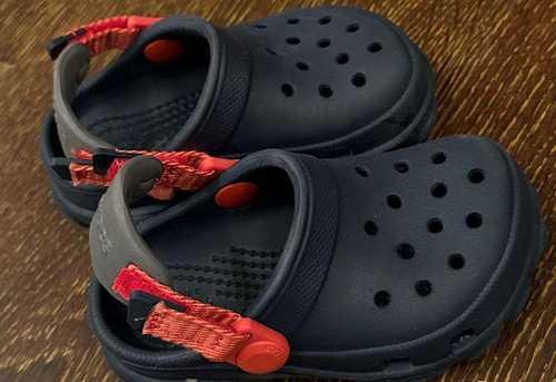 Сандалии детские crocs c6 23 размер