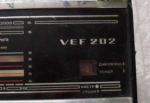 Радиоприемник cccр VEF—202