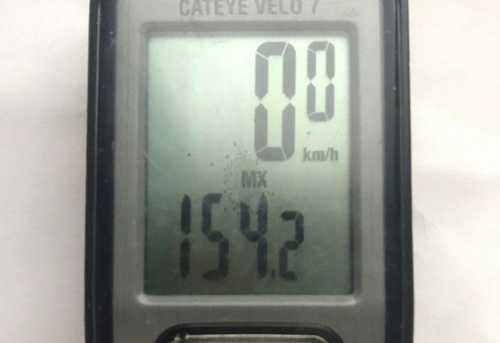 Велокомпьютер cateye velo 7