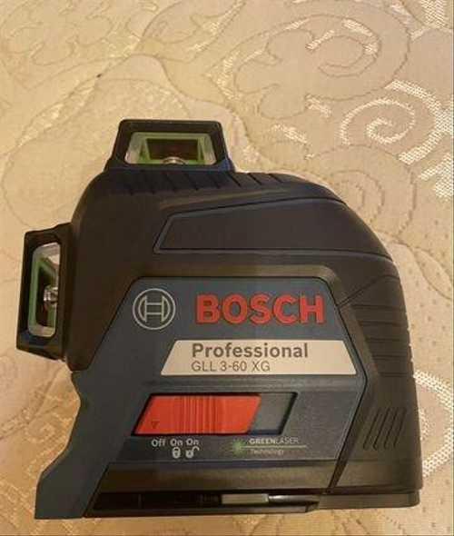 Новый лазер. уровень bosch GLL 3-60 XG и 3-80 б/у