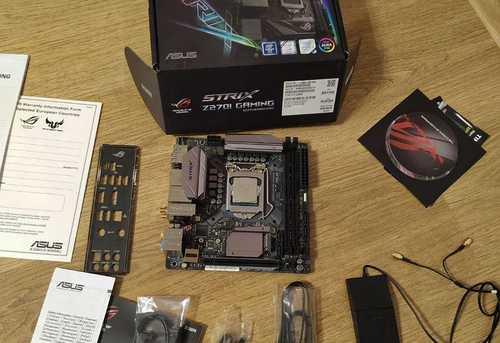 Intel Core i7 7700k / asus Z270I Gaming