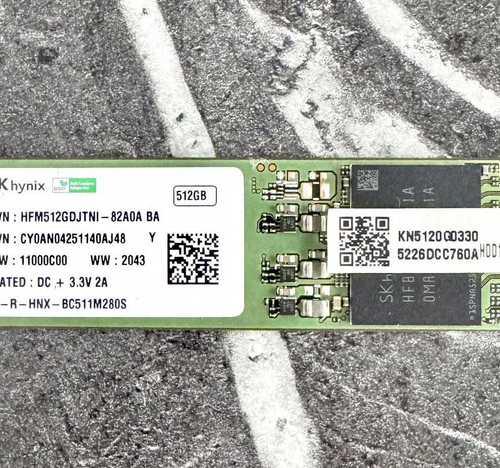 SSD M2 nvme 512gb Hynix