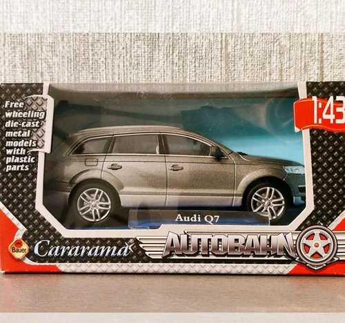 Модель Audi Q7 cararama 1:43 новая