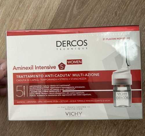 Vichy dercos aminexil intensive 5 ампулы