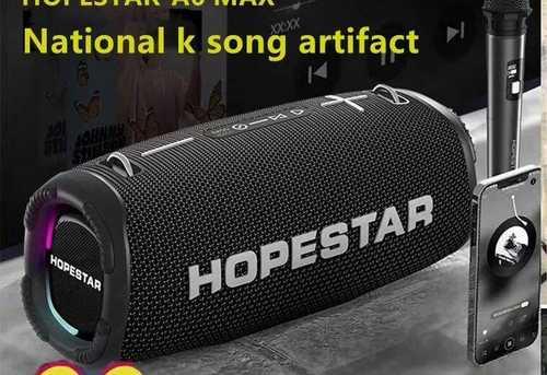 Блютуз колонка Hopestar A6 MAX с микрофоном