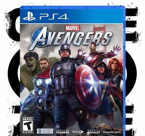 Игра Мстители Marvel (PS4) Полностью Русский