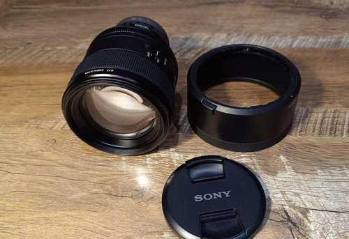 Объектив Sony FE 85 mm F 1.4 GM