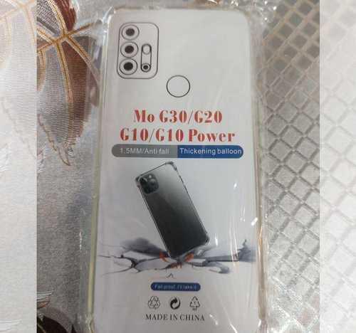 Чехол силиконовый Motorola G 10/10Power/G20/G30