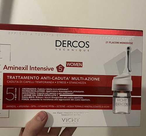 Vichy dercos aminexil intensive 5