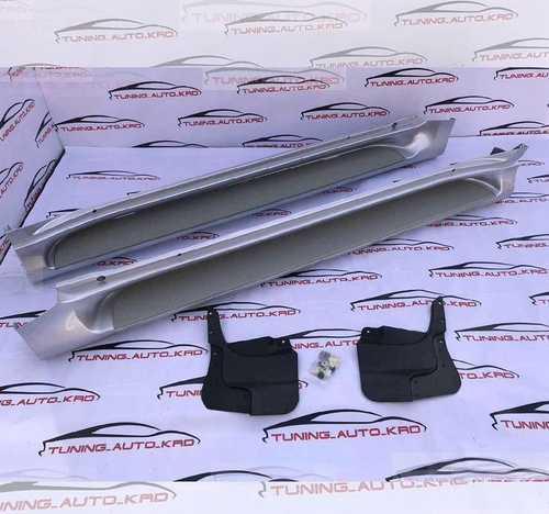 Подножки (пороги) Toyota LC Prado 150