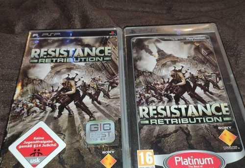 Игра для PSP Resistance retribution