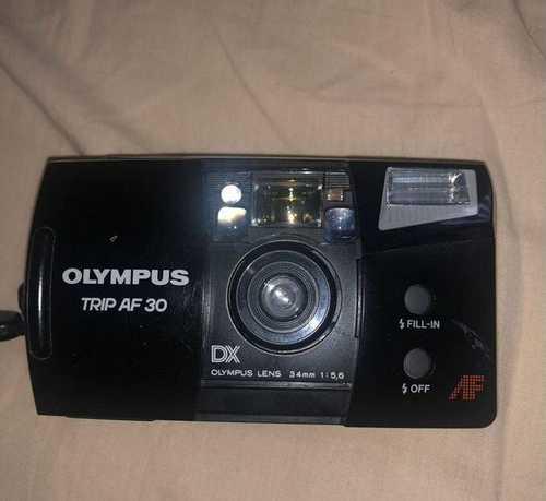 Плёночный фотоаппарат olympus trip af 30