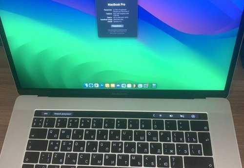 Macbook Pro 15 2018 i7 16gb 256gb TouchBar