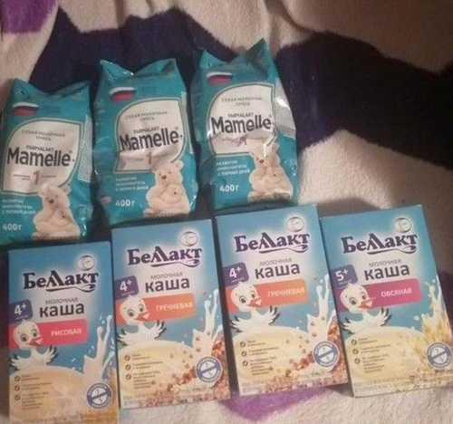 Детские каши и смеси