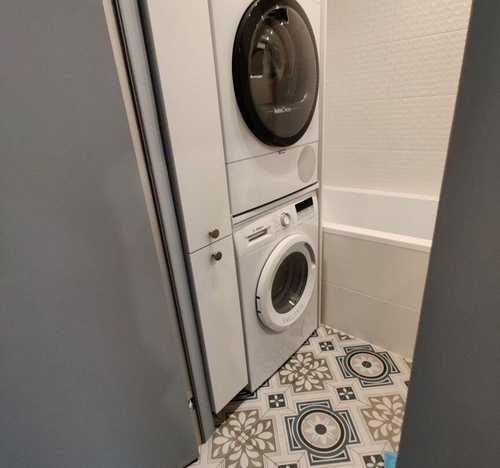 Шкаф пенал для стиральной машины