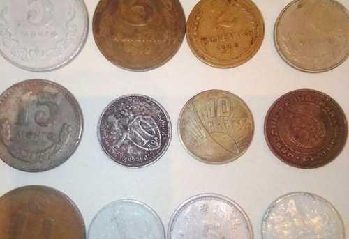 Монеты, купюры, значки СССР и РФ